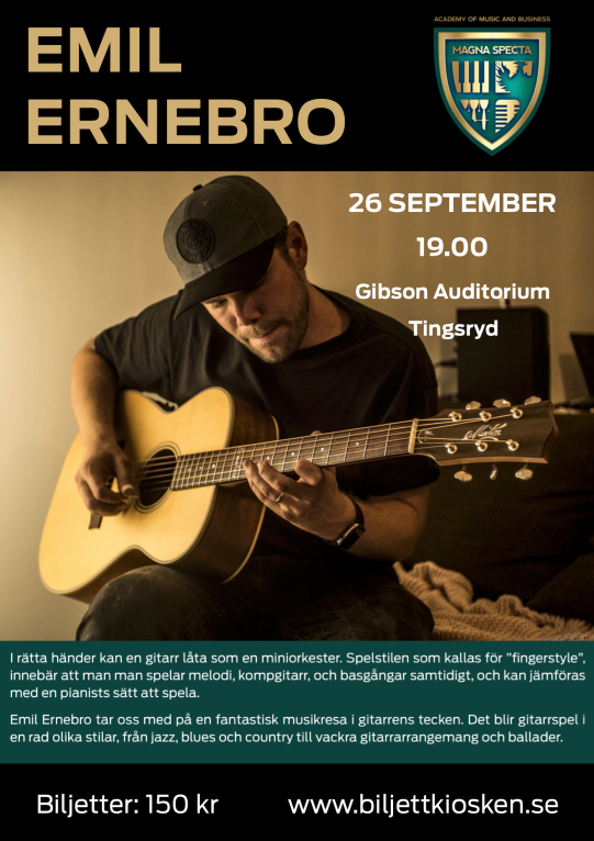 Emil Ernebro | Biljettkiosken