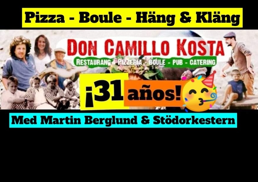 Don Camillo 31 - Martin Berglund & Stödorkestern | Biljettkiosken