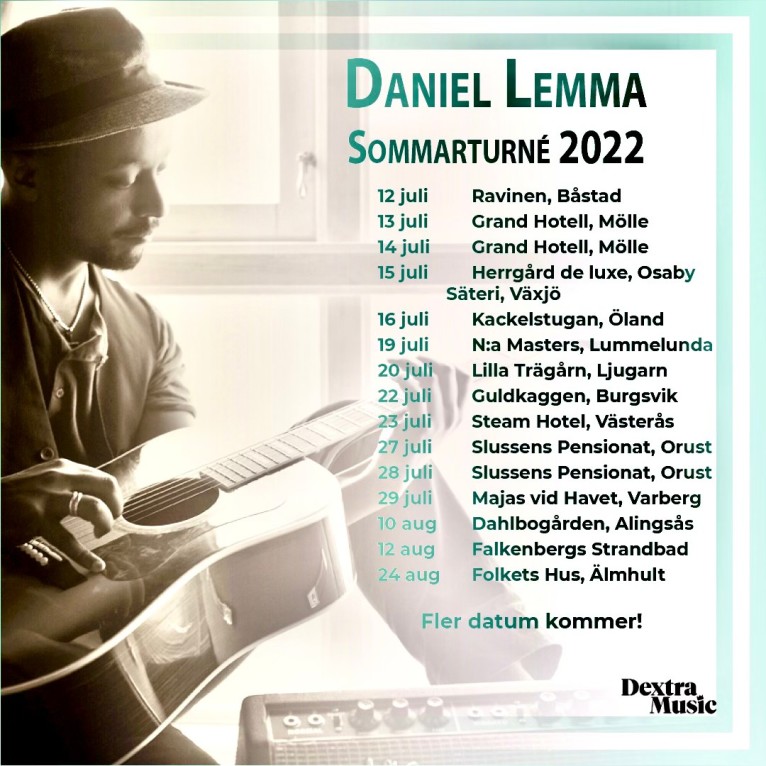 Trädgårdskonsert: Daniel Lemma | Biljettkiosken