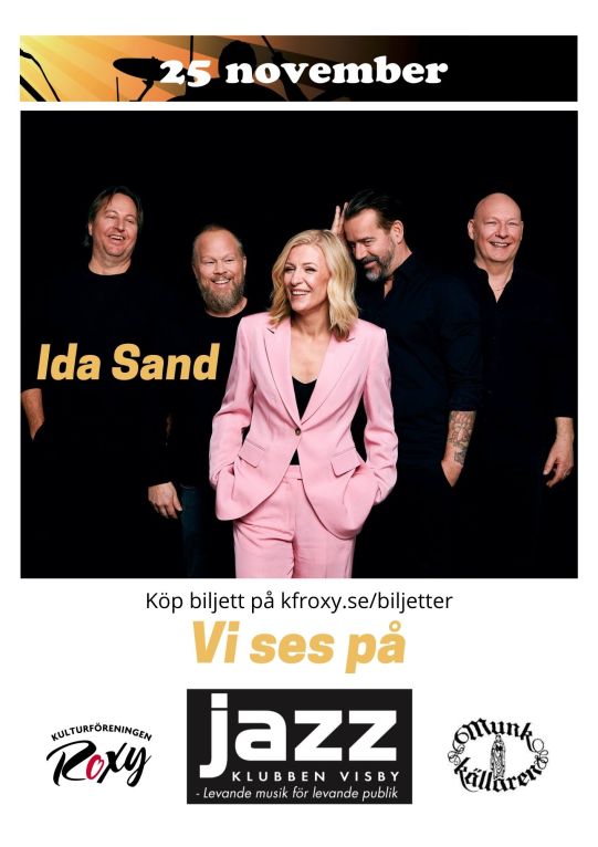 Ida Sand på Jazzklubben! | Biljettkiosken